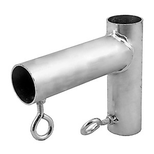 G GOODSZONE Canopy Fittings Kit Carport Frame Connectors Set Heavy Duty 1-3/8 Inch ID Galvanized Steel for 6, 8,10 Legs, without Poles (10 Legs)