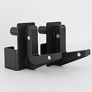 MAJOR LUTIE J-Hook, Power Cage Attachments Barbell Bar Holders for Squat Rack for PLM03, Set of 2