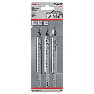 Bosch 2608636223 Jigsaw Blade T344 Df 3 Pcs