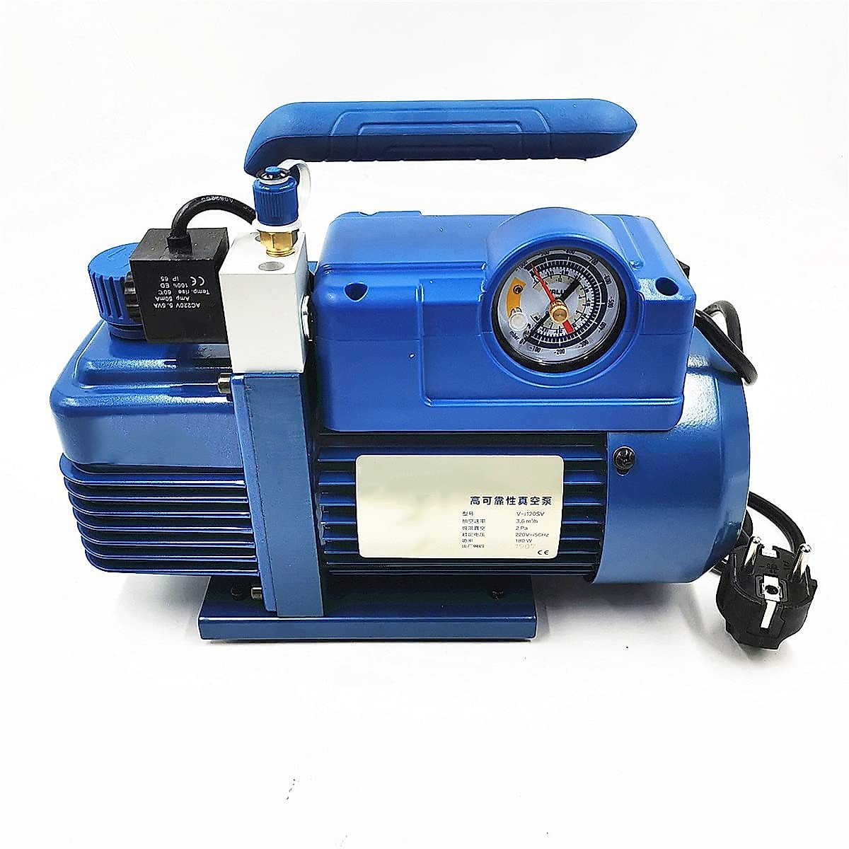 Submersible Sump Pump 3.6m3/h 220V 180W V-i120SV Air Conditioning Laboratory Air Pump Vacuum Pump 1L R410 R407C, R134a, R12, R22 Transfer Pump