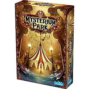 Mysterium Park Board Game - Enigmatic Cooperative Mystery Game with Ghostly Intrigue, Fun for Family Game Night, Ages 10+, 2-7 Players, 30 Minute Playtime, Made by Libellud