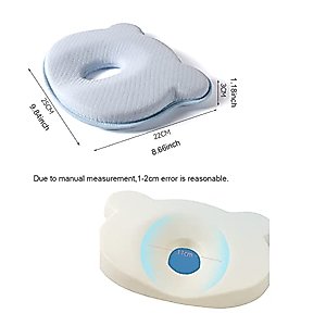Idea2go 2023 New Upgrade Soft Sleeping, Made of Soft Memory Foam and Organic Cotton Cover