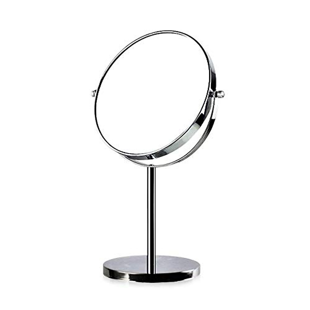 KXA Bathroom Mirror Make-up Mirror 3X Single and Modern Double Sided Circular Magnification 360 deg; Rotating Indoor Office HD Mirror Vanity Mirror Rice Mirror Princess Rice Mirror