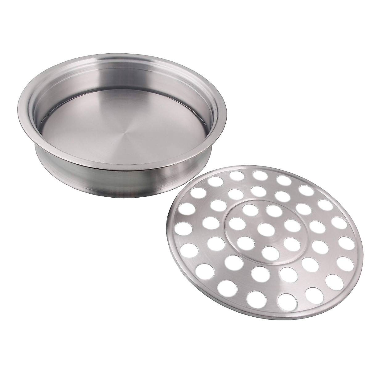 Stainless Steel Communion Tray Set and Bread Plate Set