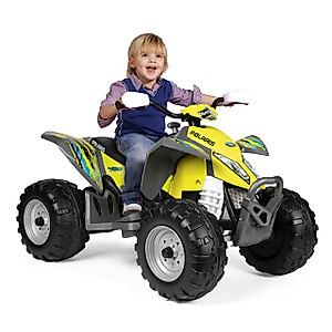 Peg Perego Polaris Outlaw Citrus, 12 Volt Ride on, Citrus