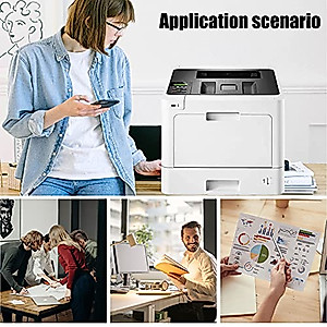 (1 Pack, Black) Compatible TN431BK TN-431BK High Yield Toner Cartridge Replacement for Brother HL-L8260CDW L8360CDW L8360CDWT DCP-L8410CDW MFC-L8610CDW Printer.