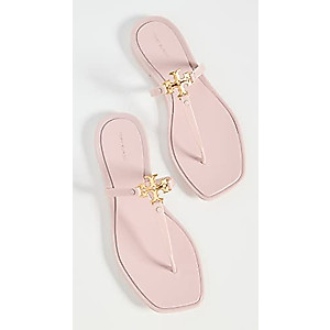 Tory Burch Women's Roxanne Jelly, Meadowsweet/Gold, 7 Medium US