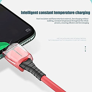 BGNTBUK Ps5 Cable Fast Charging Data Cable CableLiquid Cord Charger USB 5A Silicone Soft Android Super Android USB Cable Connect Battery