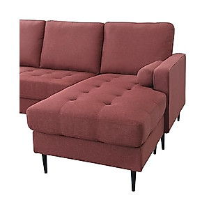 Gold Sparrow Lexington Sectional, Cinnamon