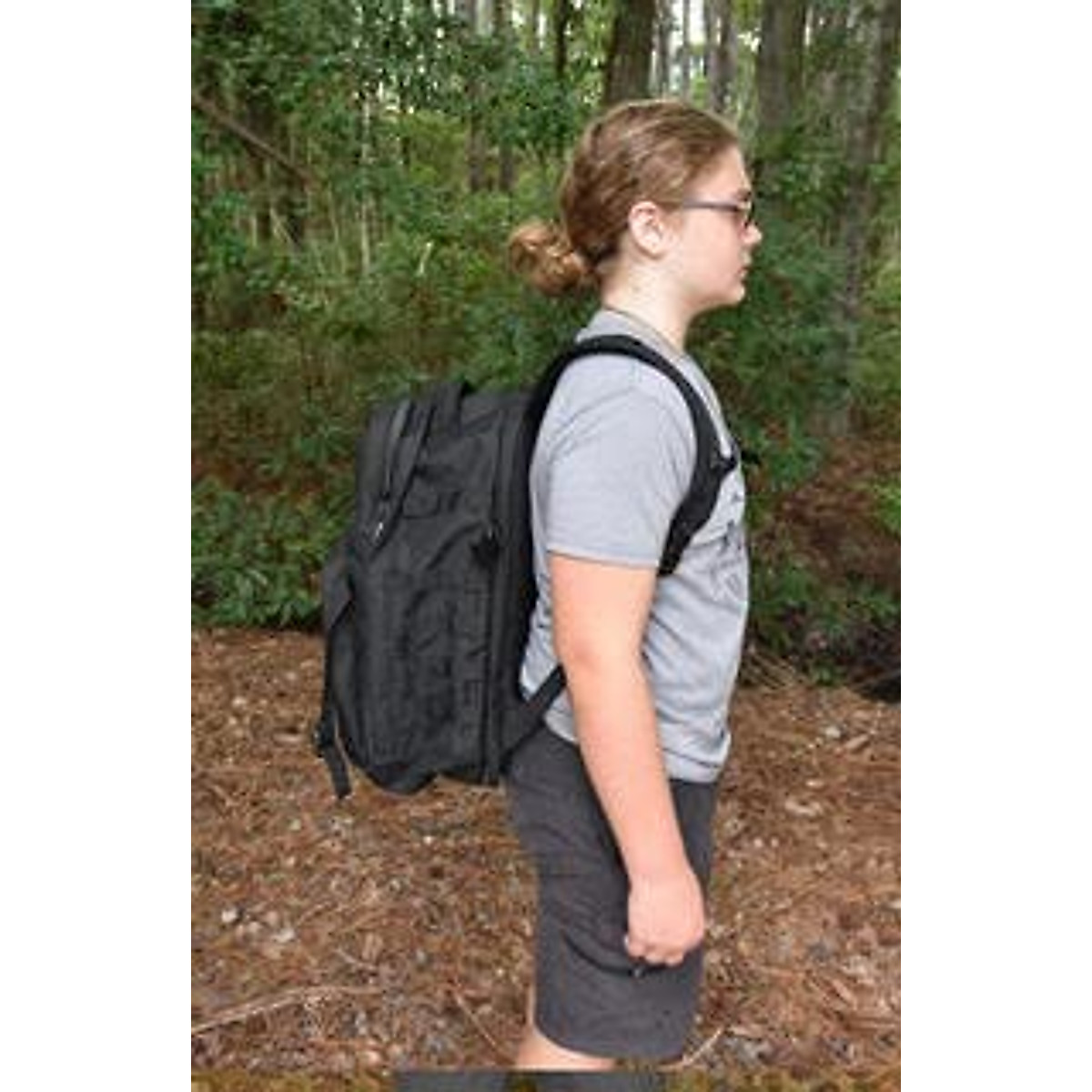 US Survival Solutions Bulletproof Backpack - Durable College & School Backpack | Waterproof Travel Backpack | Gift for Men, Women, Boys, Girls & Students, Black