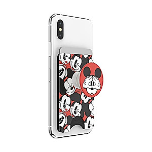 PopSockets Phone Wallet with Expanding Phone Grip, Phone Card Holder, Disney PopWallet - Pattern
