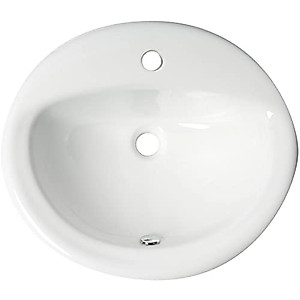 ALFI brand ABC802 Bathroom Sink, White