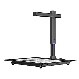 CZUR Shine 800A3 Surface Pro Professional Document Scanner, 8MP Document Camera + Working Surface, A3 Book Scanner for Computer/Laptop, 180+ Languages OCR, Fast Scan 1s/Page, for PC/Mac