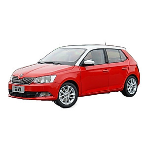 Alloy Resin Car Vehicle Model 1 18 Fit for Skoda Fabia Vehicle Metal Scale Alloy Diecast Car Model Static Toy Fit for Collectible Gift Display Festive Deluxe Gift (Color : C)