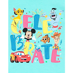 Disney D100 Finding Nemo Genie Simba Infant Baby Boys Bodysuit Blue 18 Months