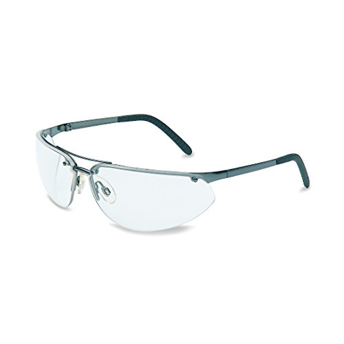 Honeywell Safety Products by 11150800 Fuse Safety Eyewear Gunmetal Frame, Clear Lens with Anti-Scratch Hardcoat