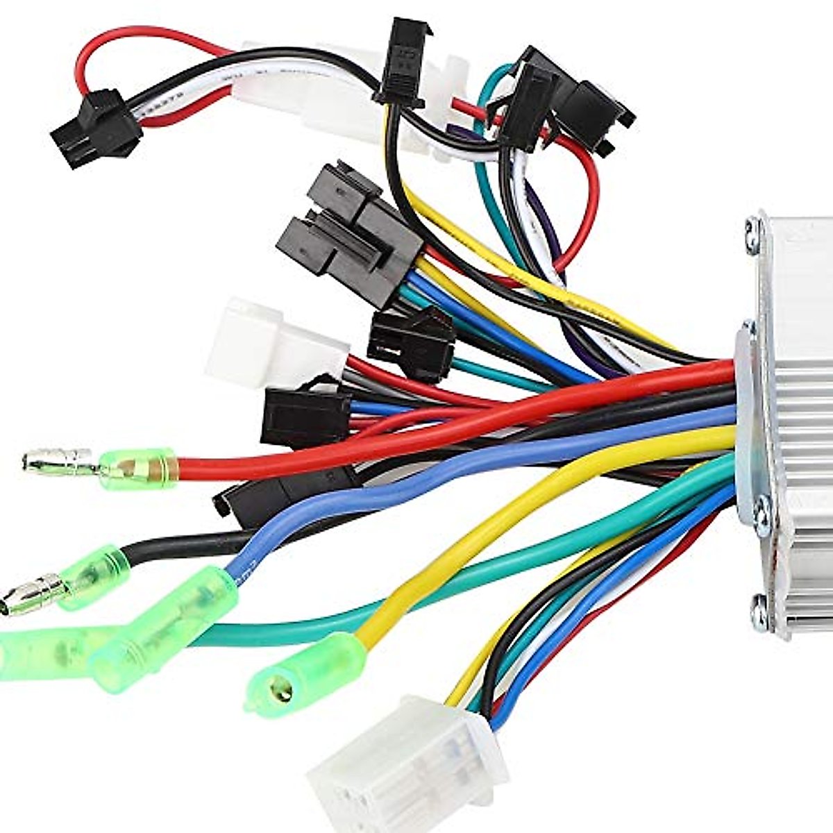 Electric Bicycle Controller, Electric Scooter Controller Meter Set LCD Split Meter Throttle Grip Set Brushless Motor Controller 36V Ebike Controller 36 V Ebike Controller Kit