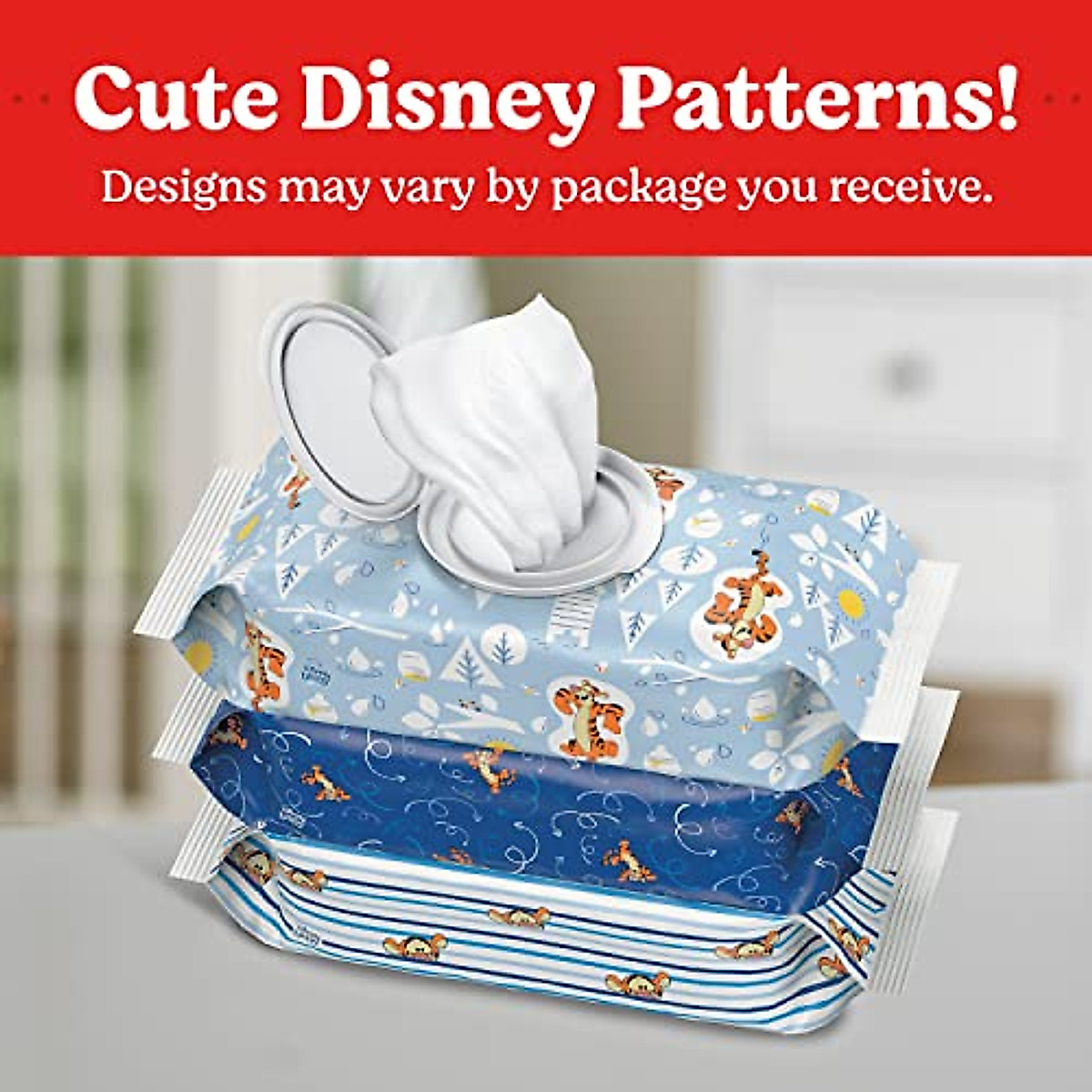 Huggies Natural Care Refreshing Baby Wipes, Hypoallergenic, Scented, 6 Flip-Top Packs (288 Wipes Total)