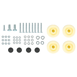 KUAFU Drum Cradle 600lbs Movable 55 Gallon Drums Cradle Drum Stand Black Powder Coated Steel