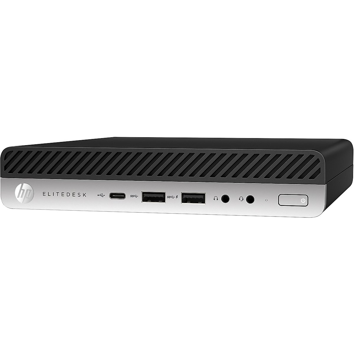 HP EliteDesk 800 G3 Desktop Computer Intel Core i5-7500T 2.7GHz 8GB DDR4 SDRAM 256GB SSD Windows 10 Pro 64-bit (English) - Mini PC Model 1FY84UT#ABA