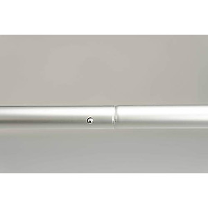 Pelican Junior Kid Kayak Paddle - Youth 2 Piece Aluminum & Polypropylene Ribbed Blade - 72 in - Black