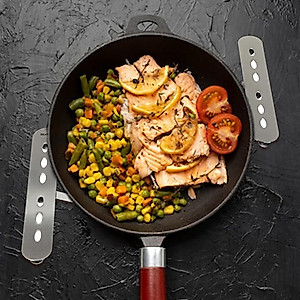 IBILI Expandable Trivets for Hot Pots and Pans, Trivets for Hot Dishes - Foldable Non-Slip Feet, Heat-Resistant Pad Stainless Steel Pot Holder for Kitchen Counter