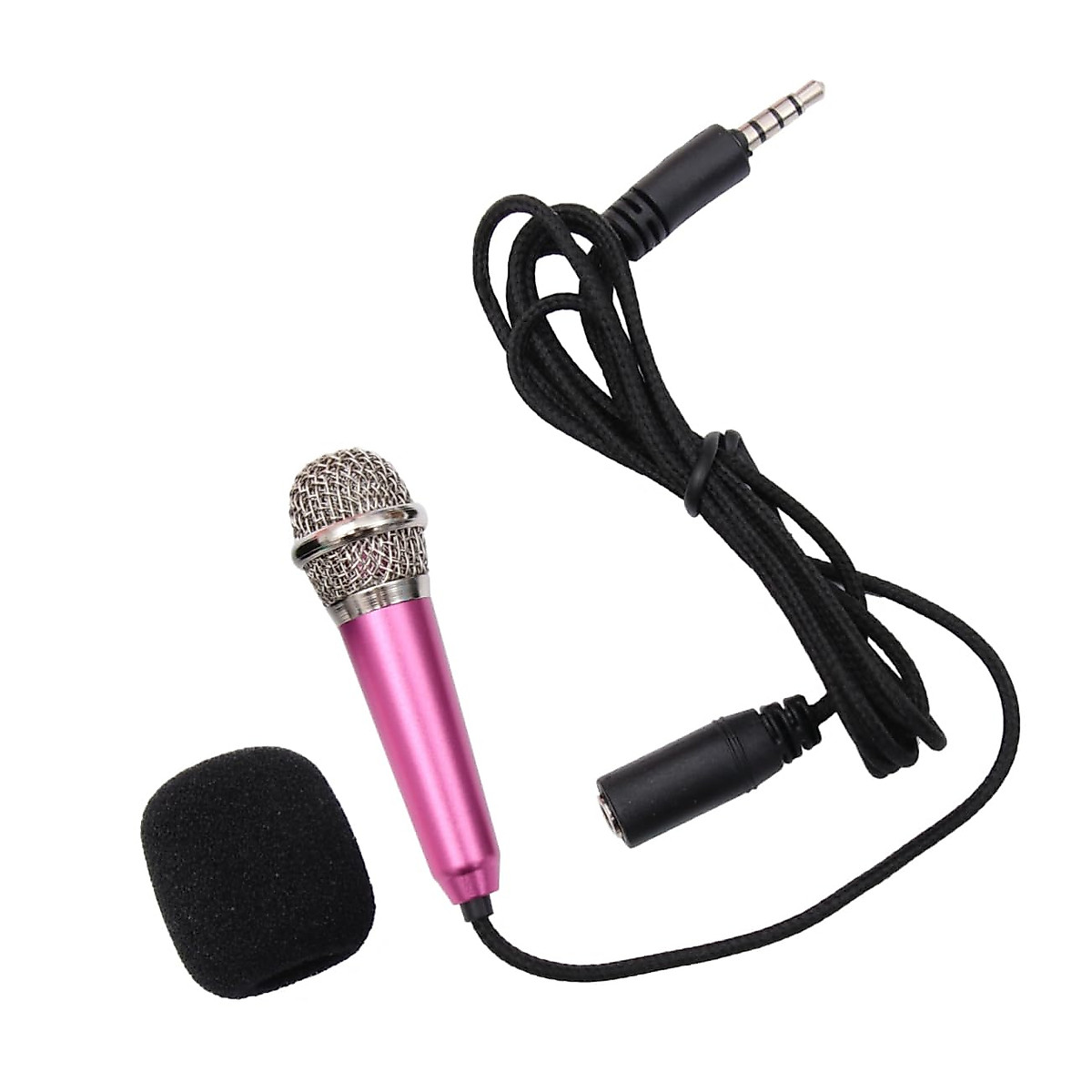 VICASKY Lightweight Mini k Song Artifact Portable Micphone for Phone Pc Headset Random Color