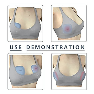 GROWNSY Warming Lactation Massager,Breastfeeding Postpartum Essentials,Heat & Vibration Support for Improved Milk Flow,Mastitis,Engorgement,Clogged Ducts,Empty Your Breasts More Effectively (1 Pad)