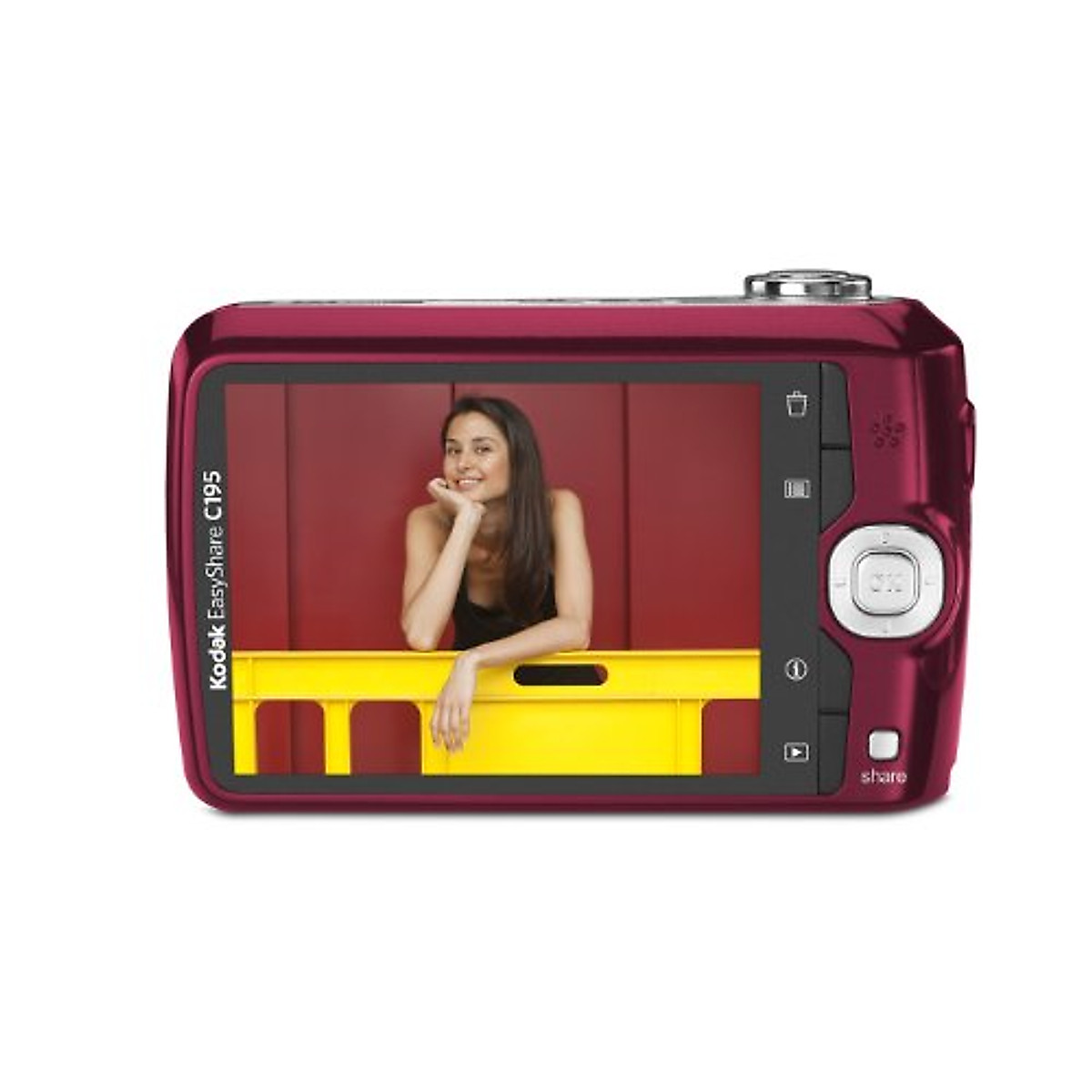 Kodak Easyshare C195 Digital Camera (Red) (Discontinued by Manufacturer)