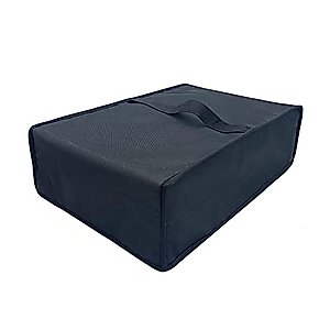 Wanty Black Nylon Dust Cover for PS5, Durable Dust Guard for DualSense 5 Console, Anti Scratch Waterproof Cover Sleeve for Horizontal PlayStation 5 Console