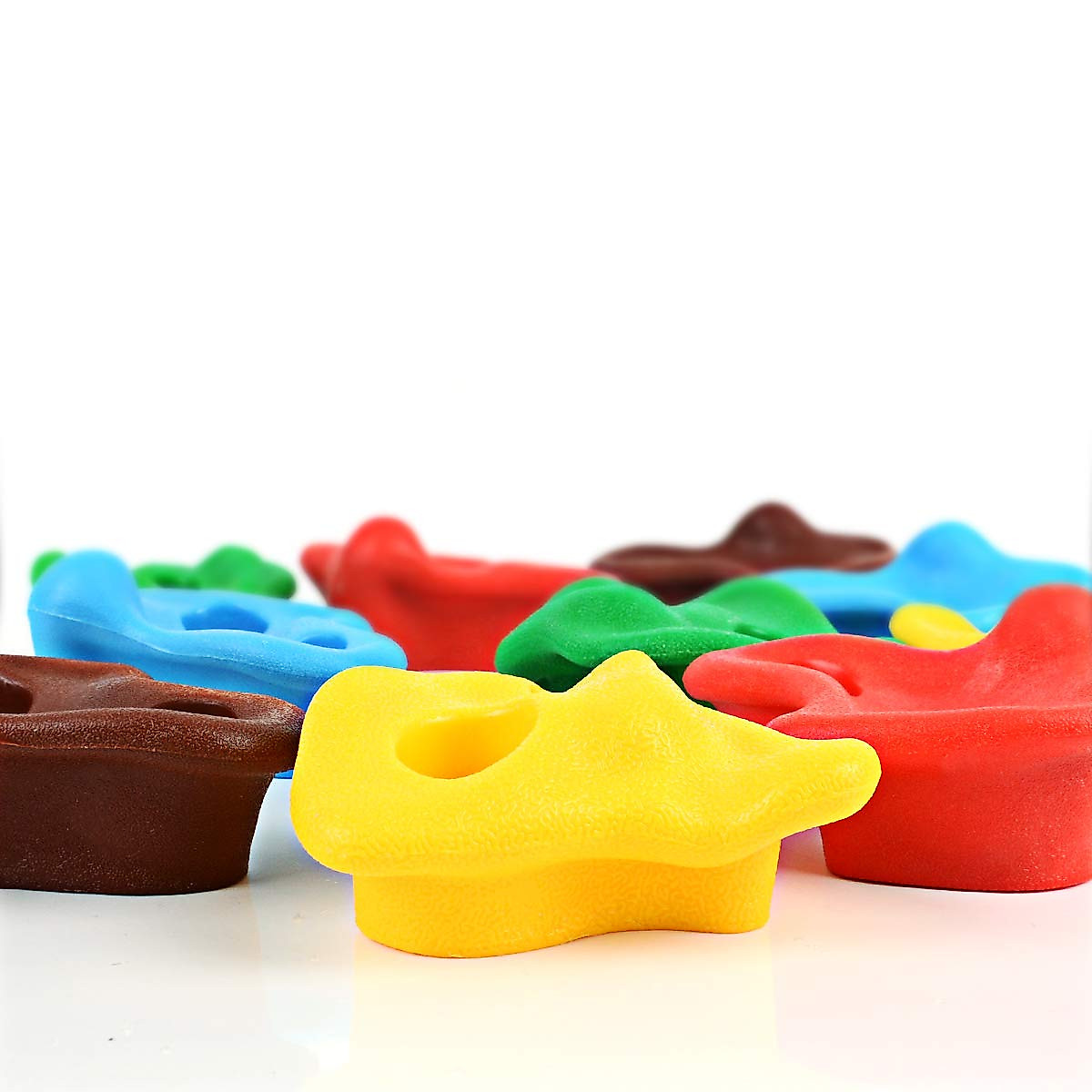 TOPNEW 25PCS Rock Climbing Holds for Kids, Large Climbing Holds for Play Set, Swingset - Adult Rock Wall Holds with Mounting Hardware for Indoor Outdoor Rock Climbing Wall