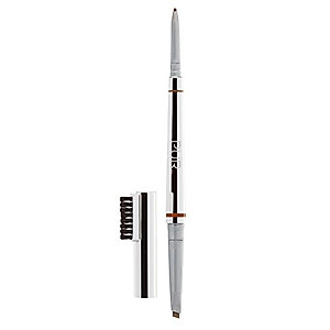 PÜR MINERALS Arch Nemesis 4-in-1 Dual-Ended Brow Pencil, Self-Sharpening Component, Built-In Brow Grooming Comb, Conditions & Strengthens Brow Hair- Medium,1 Count (Pack of 1)