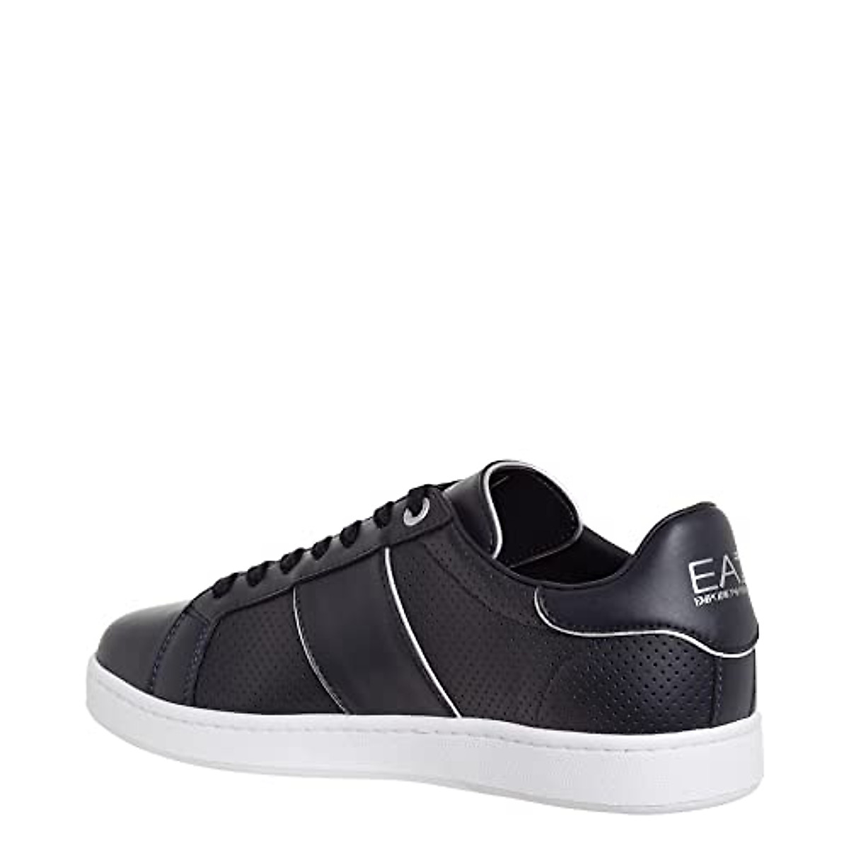 Emporio Armani EA7 Men Classic Sneakers Night Blue - Silver 8 US