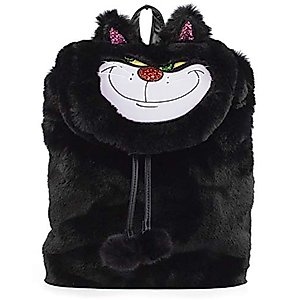 Danielle Nicole Disney Cinderella's Lucifer Faux Fur Backpack One Size