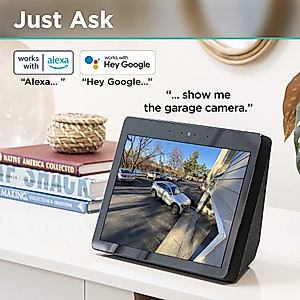 iHome ROTO Smart Outdoor WiFi Auto-Tracking Security Camera, IP65 Weatherproof Camera with 2-Way Audio, Night Vision, and Motion Alerts, 1080p HD