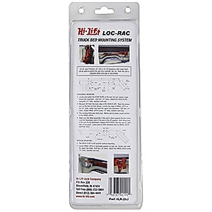 Hi-Lift Jack LR-200 Loc-Rac Jack Truck Bed Mounting System , Black