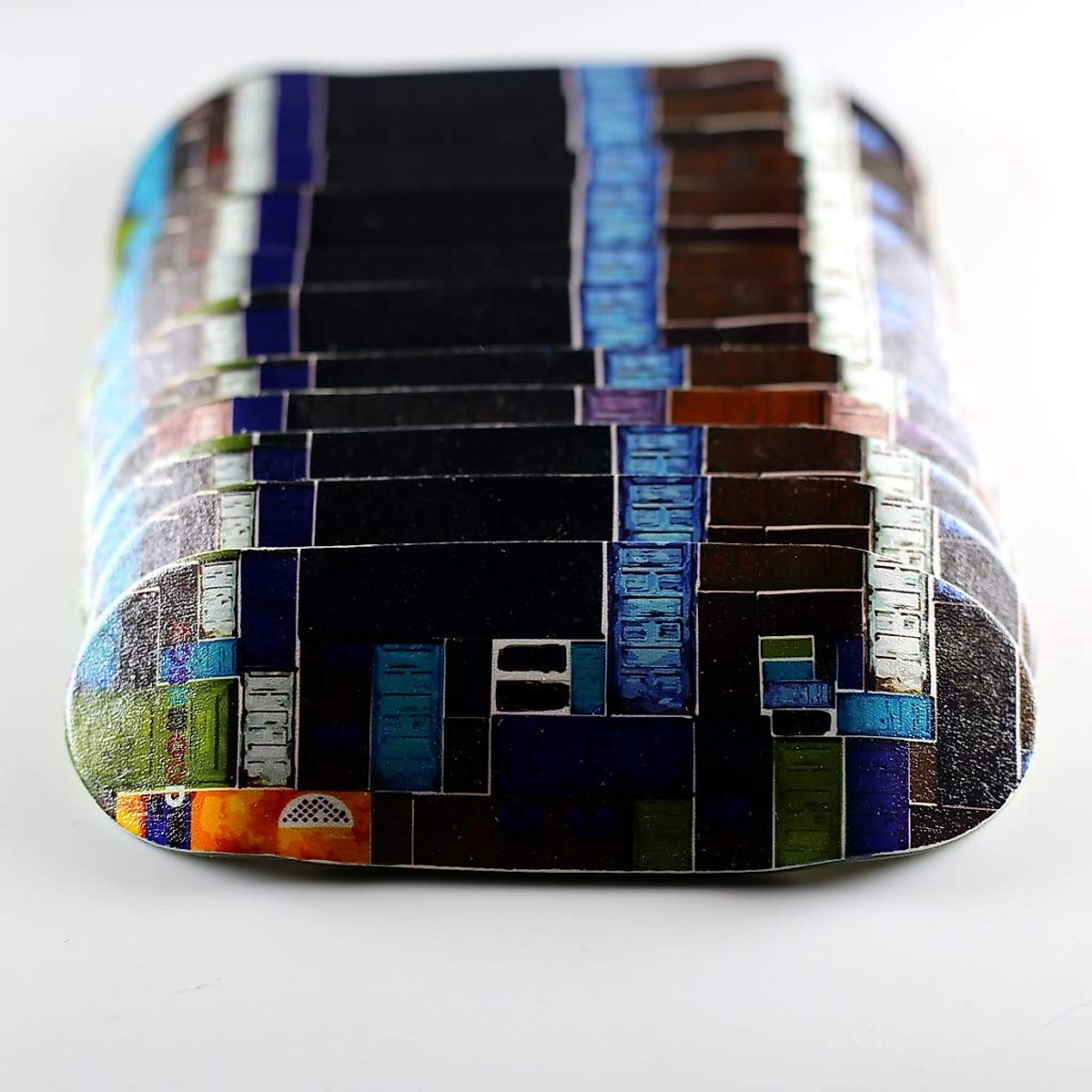 NOAHWOOD Fingerboard Complete Set (NW8.0 Maple 6-Layer 360Flip Deck, NW3.0 King Trucks Silvery,NW3.0 Wheels Black) (Story Door iii, 100x34mm Standard Concave)