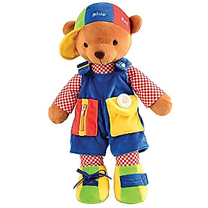 Cre8tive Minds Kids Learn and Play Teddy Bear Toy, Multicolor