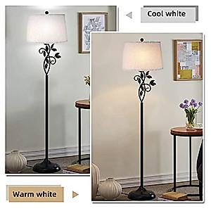 Natural Linen Lamp Shades Set of 2, 11.6 x 12.6 x 9.8 Inch Fabric Drum Lampshades Hand Crafted Medium Lampshade Covers Required Assembly for Table Lamp, Bedside Lamp, Floor Lamp, Spider Fitter, Flaxen