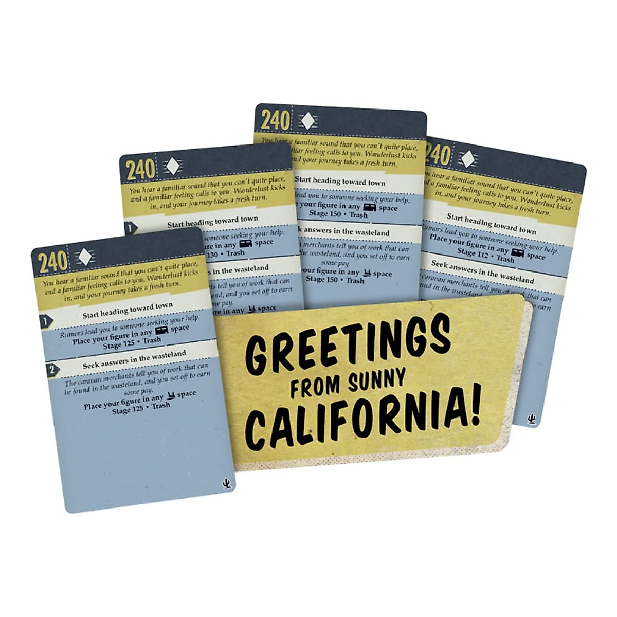 Fallout The Board Game New California Expansion - Explore New Wasteland Adventures! Strategy Game for Kids & Adults, Ages 14+, 1-4 Players, 2-3 Hour Playtime, Made by Fantasy Flight Games