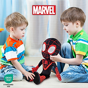 Jay Franco Monster Jam Truckin' Pals Megalodon Pillow Buddy - Super Soft Polyester Microfiber, 14 inches