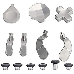 01 02 015 Controller Thumbsticks Replacement, Game Controller Button Set Detachable Different Heights Smoothly Like Floatable for ELITE Series 2
