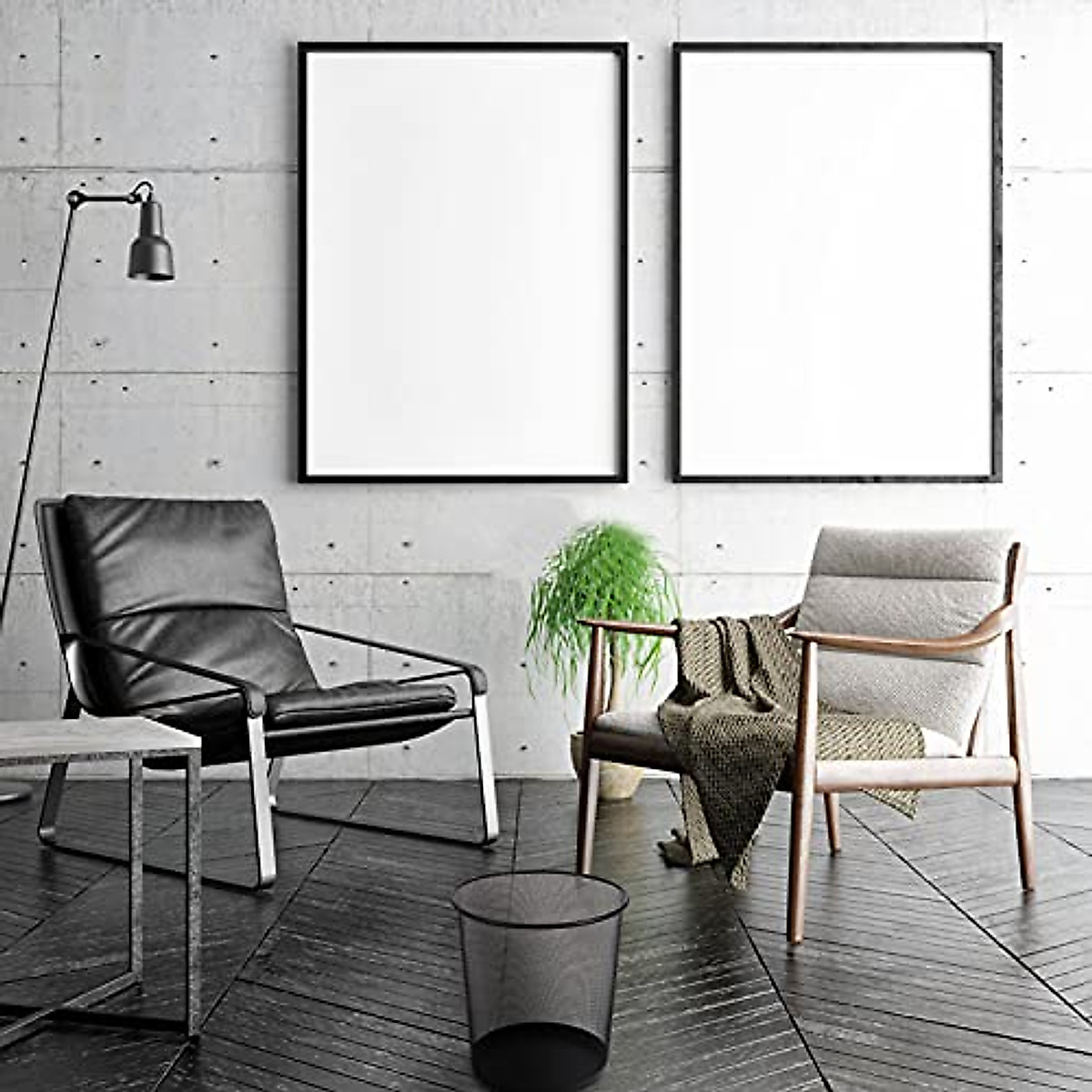 NUOBESTY Black Waste Basket 1pc Mesh Wastebasket Iron Wire Garbage Trash CanWaste Paper Trash Can, Waste Basket, Paper Basket, for Office Home Bedroom Office Toilet Kitchen Round Mesh Waste Bin