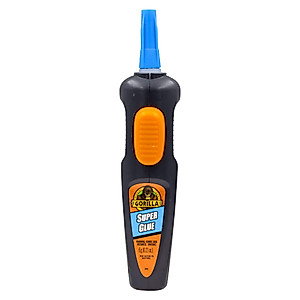 Gorilla Super Glue Pen, 6 Gram, Clear (Pack of 1)