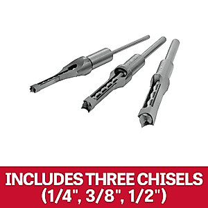 JET Benchtop Mortiser, 1/2" Chisel, 4-3/4" Stroke, 1Ph 115V (Model JBM-5)