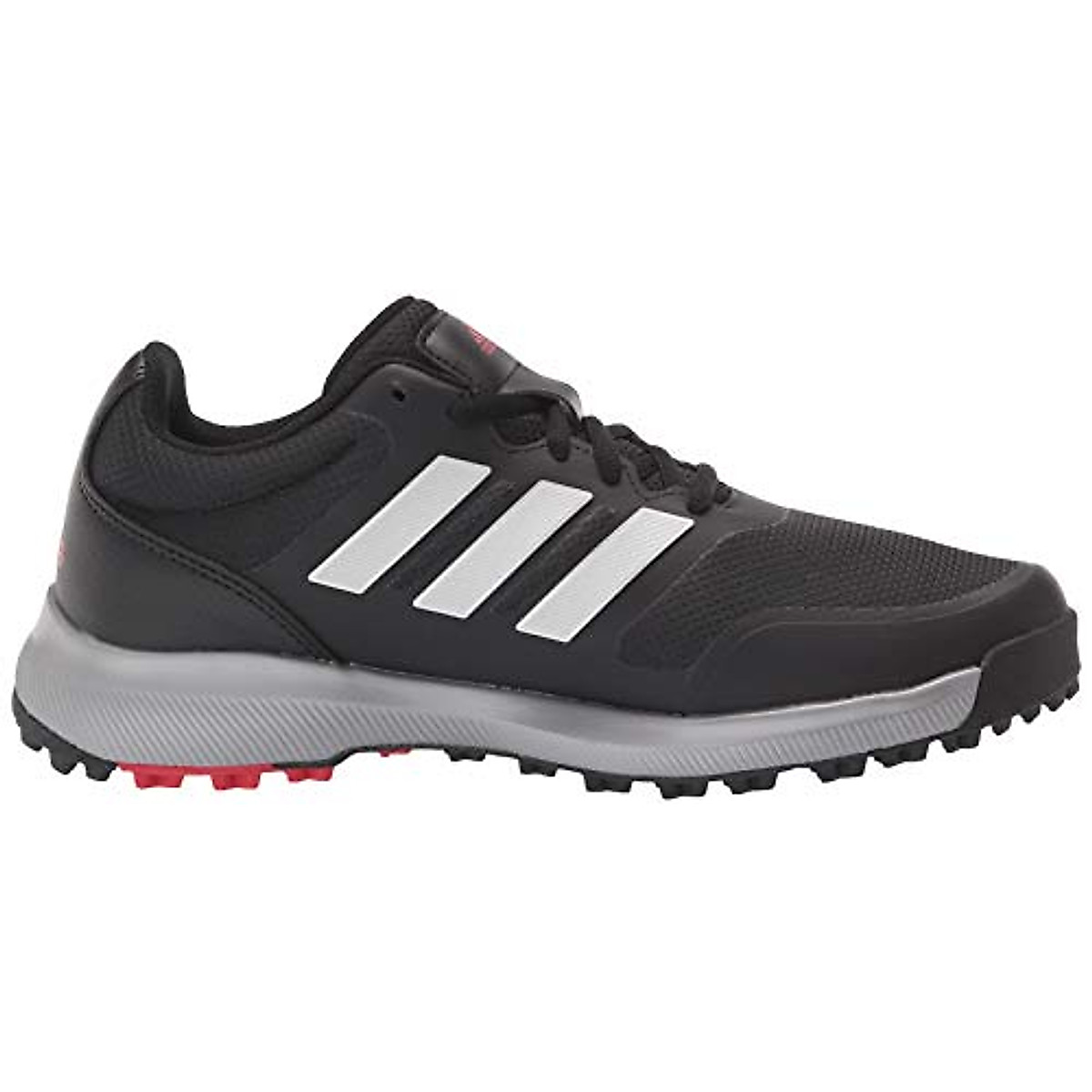adidas mens Tech Response Spikeless Golf Shoe, Black, 9.5 Wide US