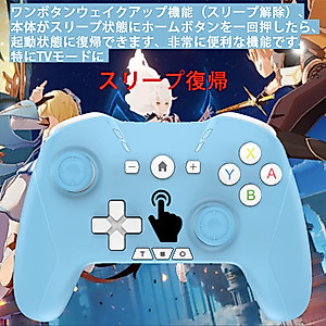 FONLAM Switch Controller Compatible with PC/iOS/Android, Wireless Controller for Nintendo Switch Lite/OLED, Programmable Back buttons, Cross Key is Interchangeable With Left Joystick, Layout of ABXY Can Be Changed, Adjustable Turbo Function/Vibration, Aut