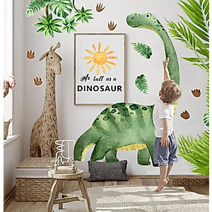 Large Dinosaur Wall Stickers Decals,3D Large Dinosaur Wall Stickers Decoration for Boys Bedroom Baby Kids Nursery Room Classroom Decor