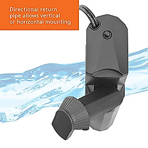 Aqueon Submersible Internal Aquarium Filter, AT10 Gallons