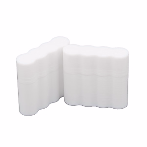 Protect Your Power - Slimline AAA Battery Case, Soft Durable material - Pack of 2 (Holds 4 Batteries)